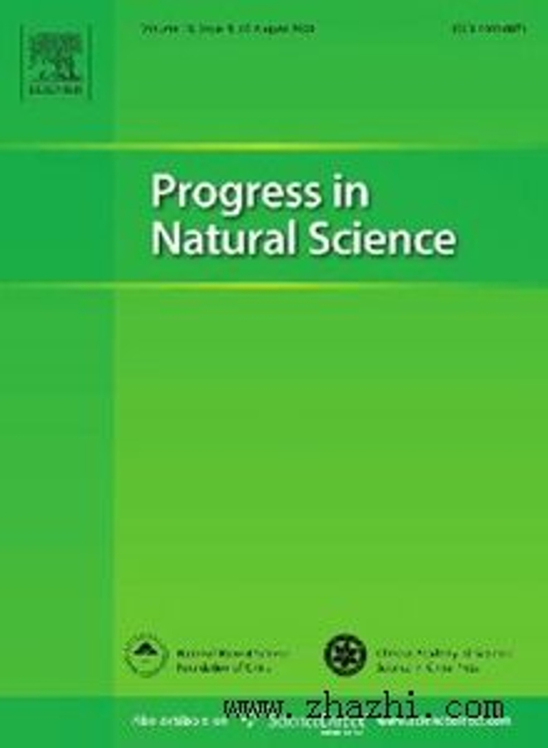 Progress in Natural Science